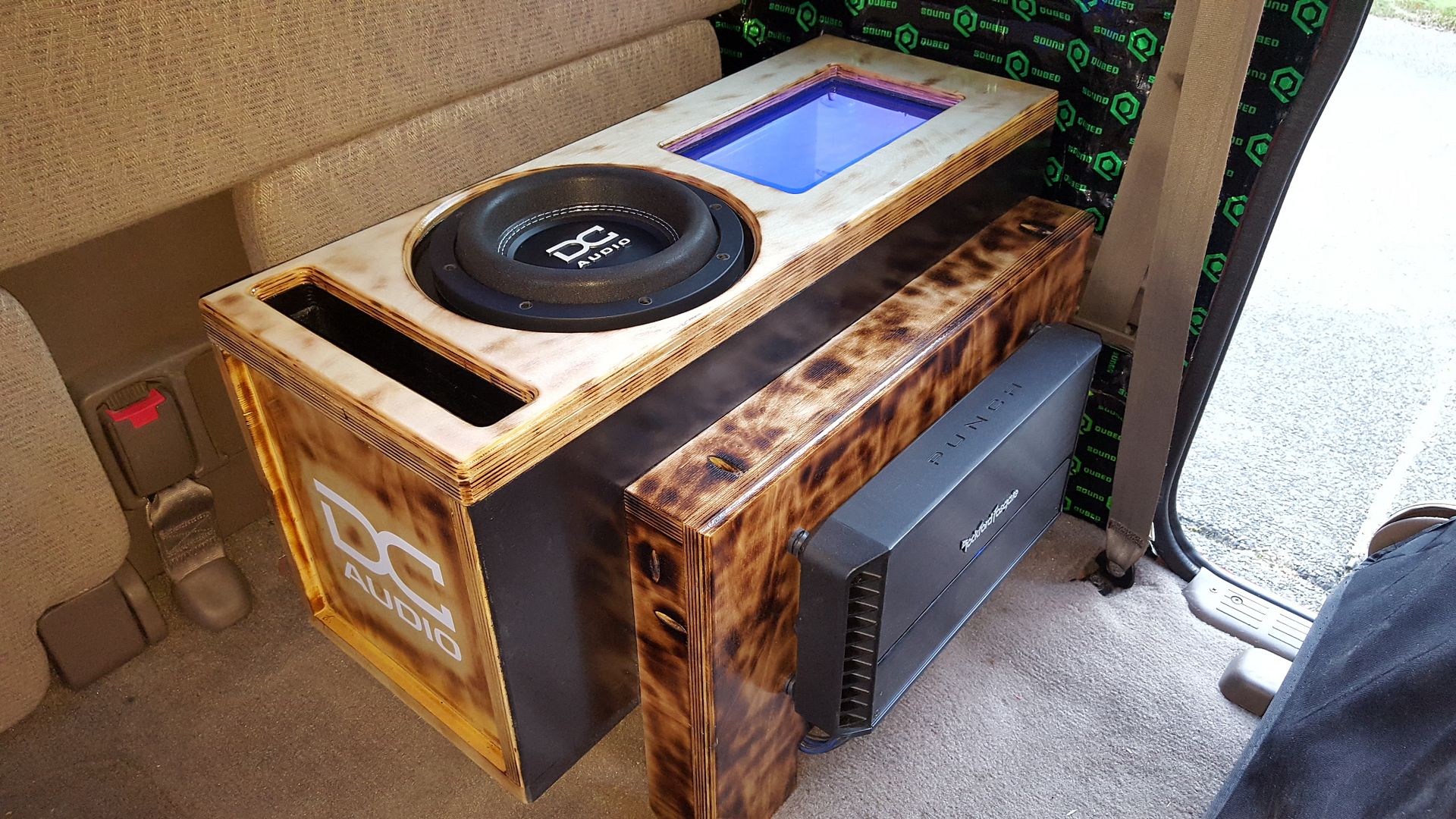 My DC audio M3-8 box - DC Sound Lab - Big Bass on ANOTHER LEVEL! - Steve Meade Designs